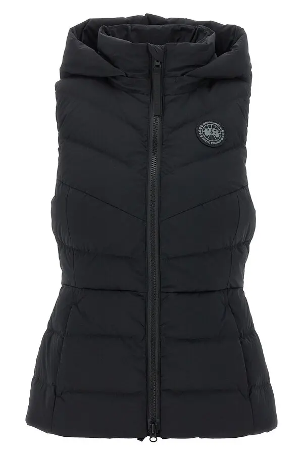 Canada Goose Vest With Chevron Quilting