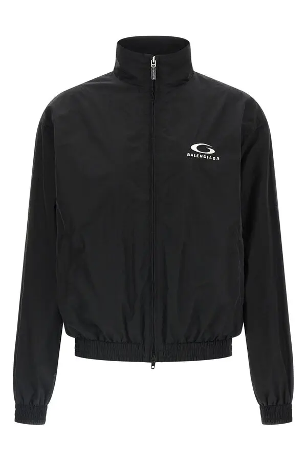 Balenciaga Track Jacket With Embroidered Logo