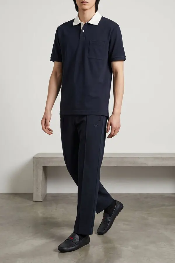 Gucci Driver Loafer With Web Detail