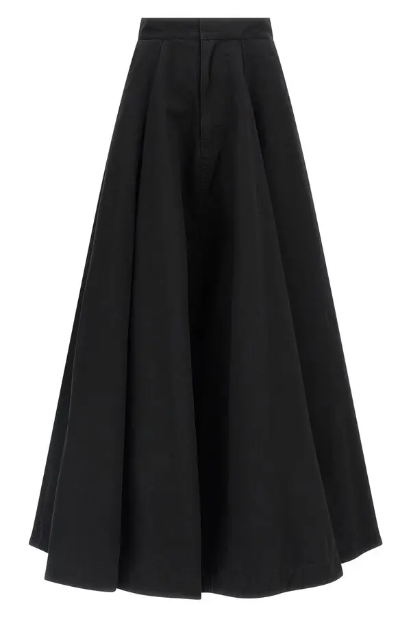 Balenciaga Skirt With Godet Construction