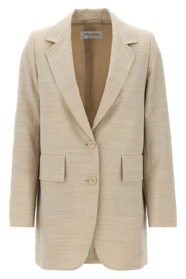 Max Mara Acacia1234' Blazer - Beige