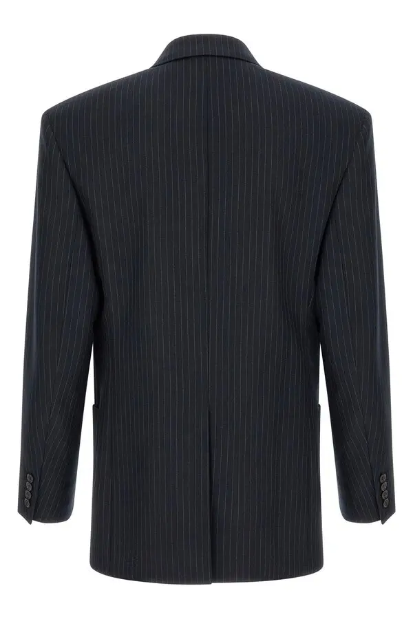 Saint Laurent Pinstripe Double-breasted Blazer