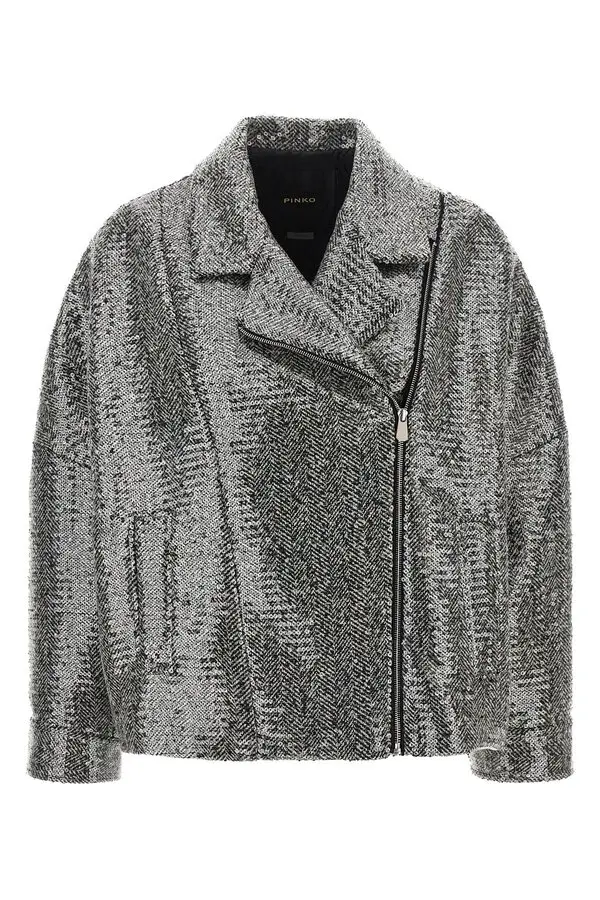 Pinko Sequin Caban