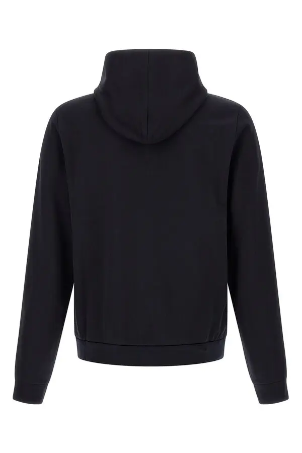 Gucci Silk And Cotton 'web' Hoodie