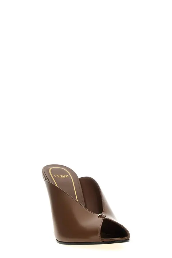 Fendi Nappa Leather Sandals