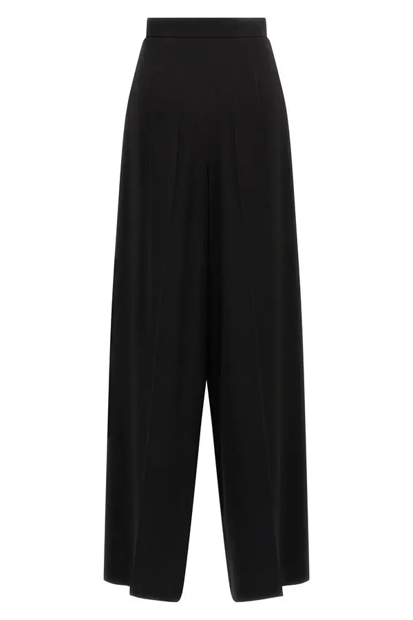 Max Mara Trousers 'laccato - Black
