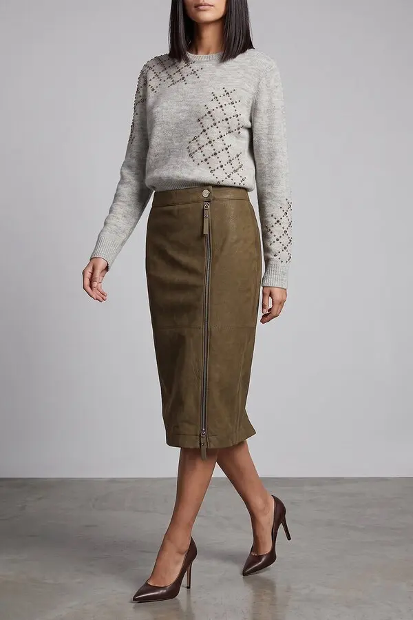 Pinko Embellished Knit Top