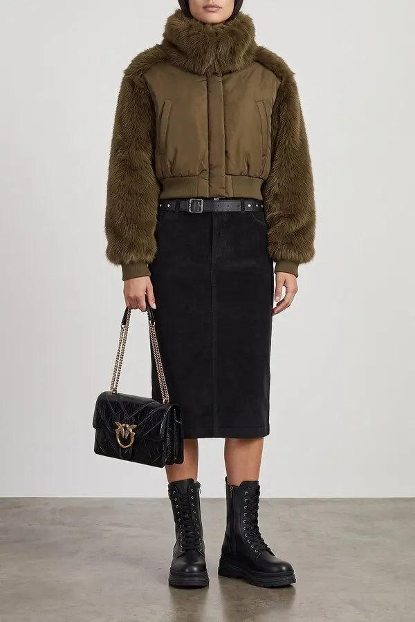 Pinko Corduroy Skirt