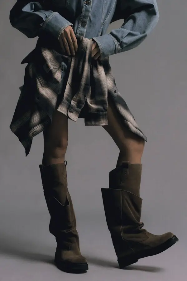 Attico Combat Boots 'robin Passeggiata