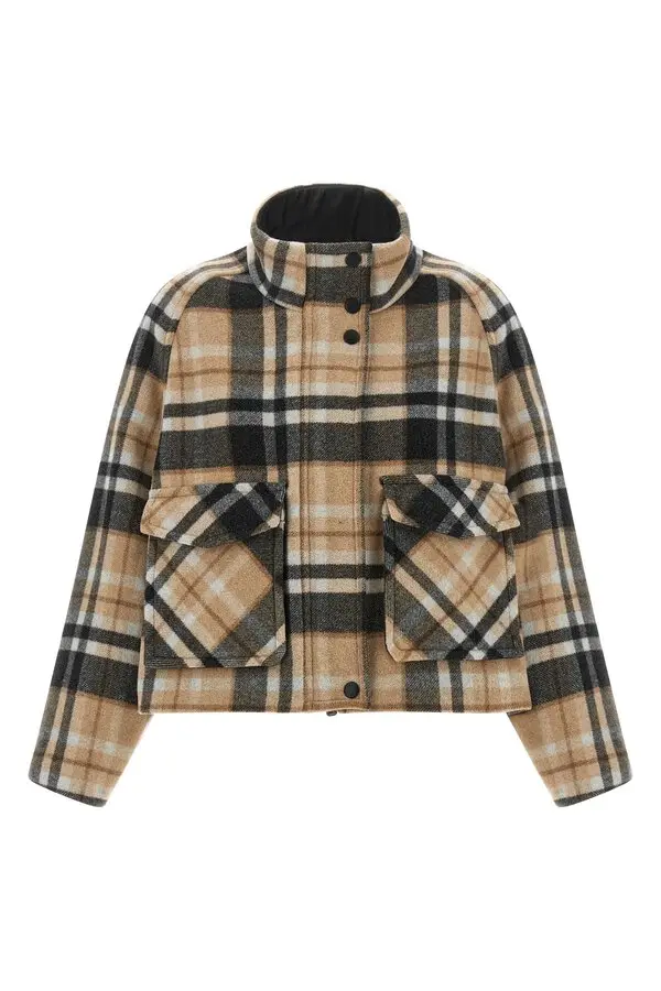 Pinko Caban Check