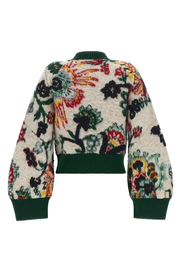 Sacai Floral Jacquard Blouson