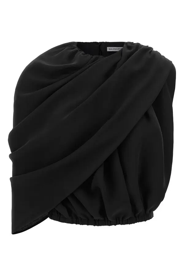 Balenciaga Cape Top - Black