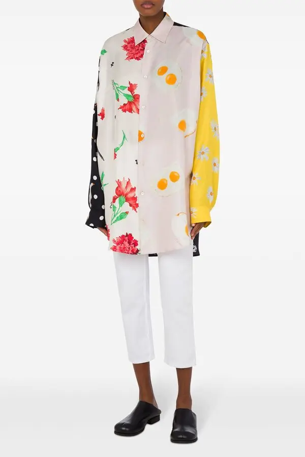 Moschino Patchwork Print' Shirt