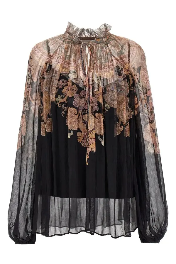 Zimmermann Illustration Billow' Blouse - Multi