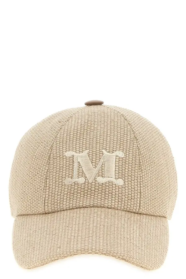 Max Mara Baseball Cap With Embroidered Logo