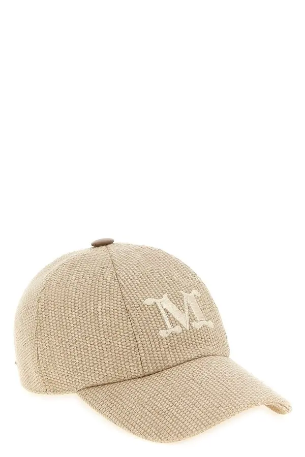 Max Mara Baseball Cap With Embroidered Logo