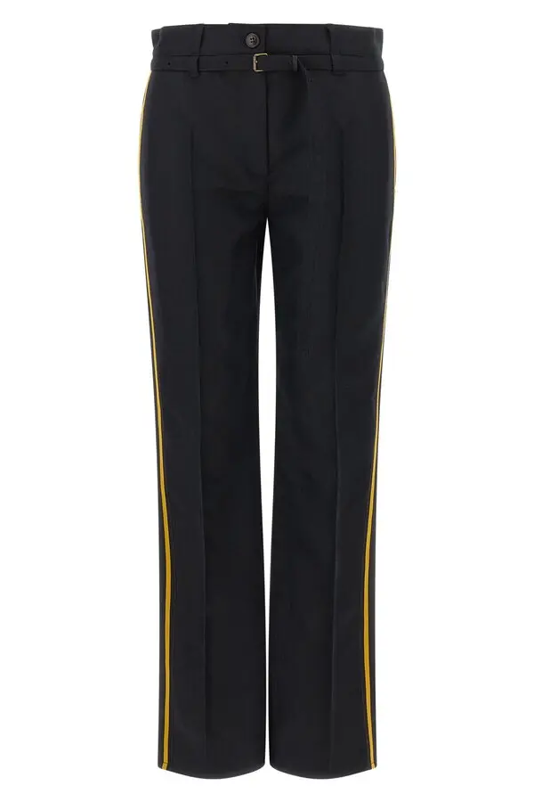 Dries Van Noten Persy Tape' Trousers - Black