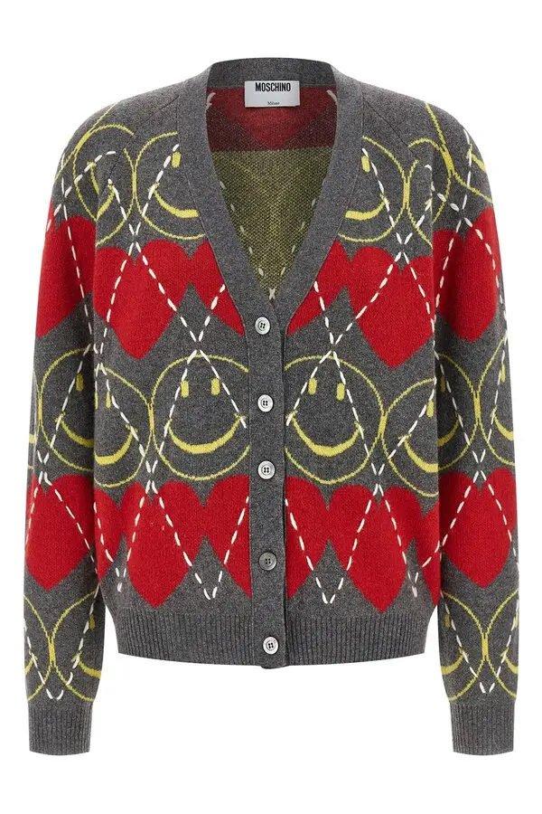 Moschino Cardigan 'smiley