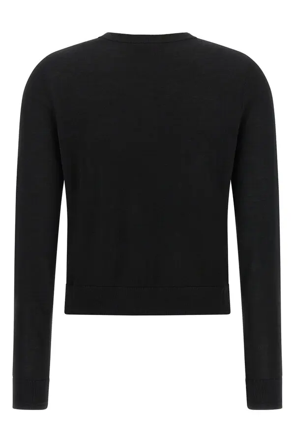 DIESEL® Sweater With Cut-out Oval D Logo