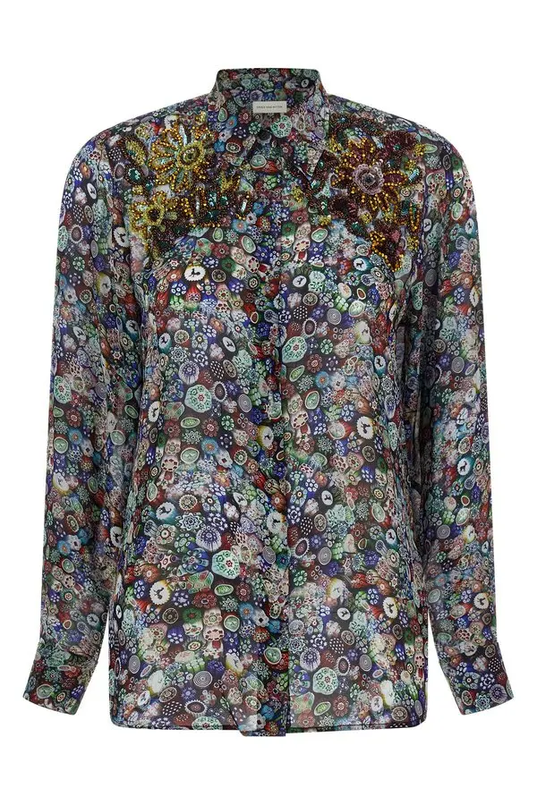 Dries Van Noten The 'glass Kaleidoscope' Shirt