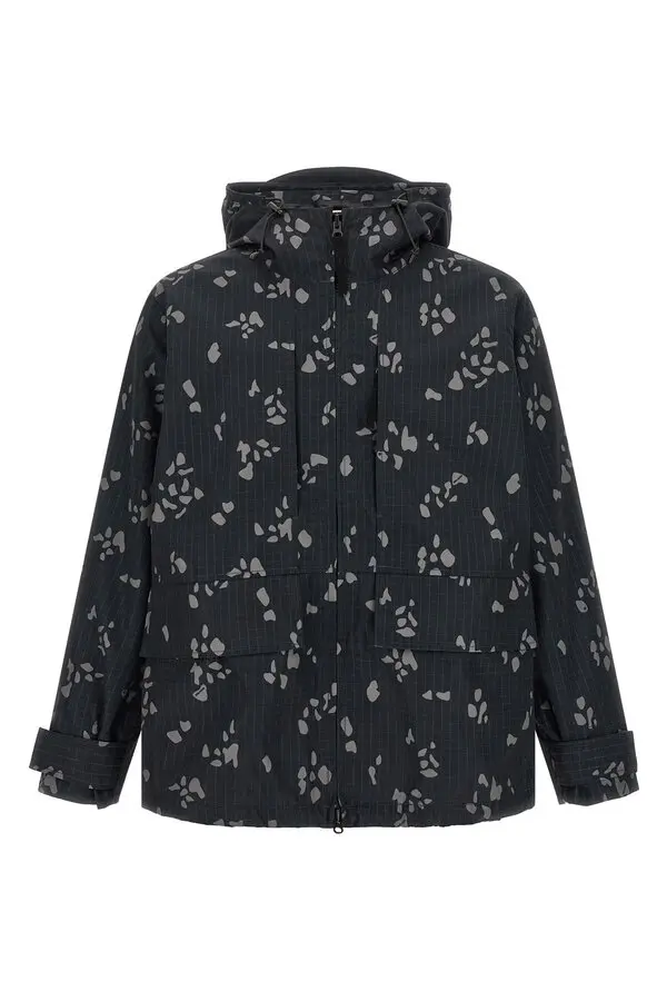 SNOW PEAK Reflective Night Camo' Jacket - Gray