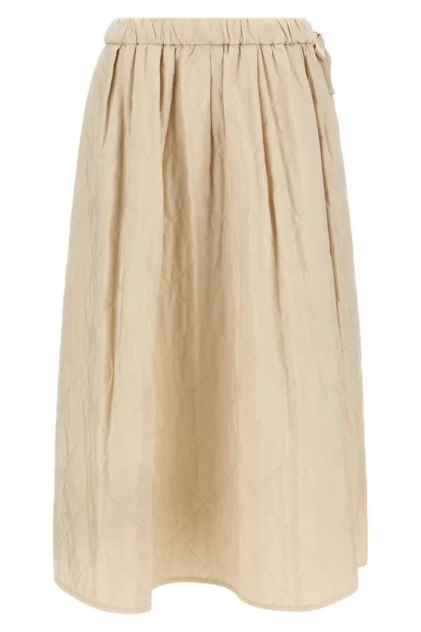 Max Mara Briose" Skirt - Beige