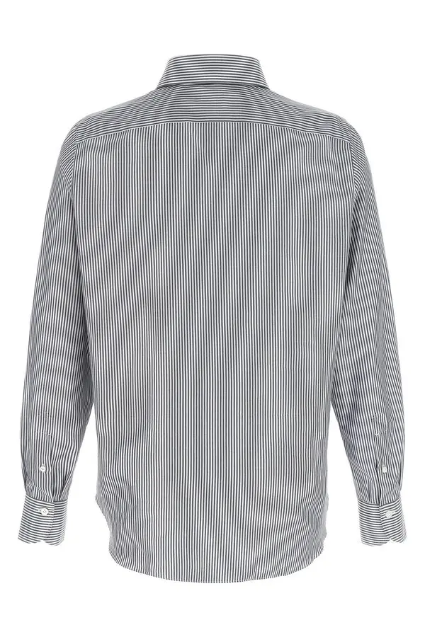 FINAMORE 1925 Striped Cotton Shirt