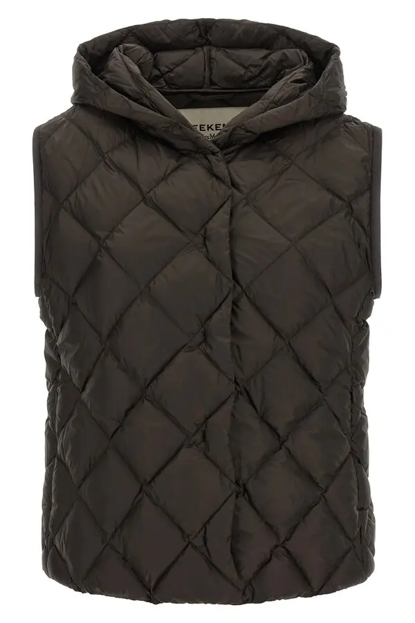 Max Mara Giochi' Quilted Vest - Brown