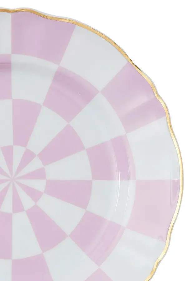 BITOSSI Dinner Plate With Scalloped Edge