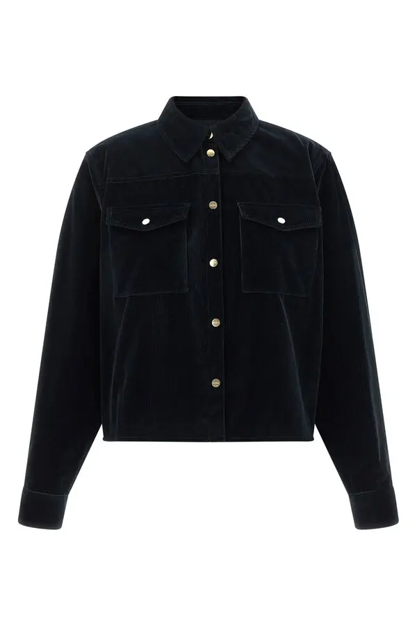 Max Mara Overshirt 'mstrivolo - Blue