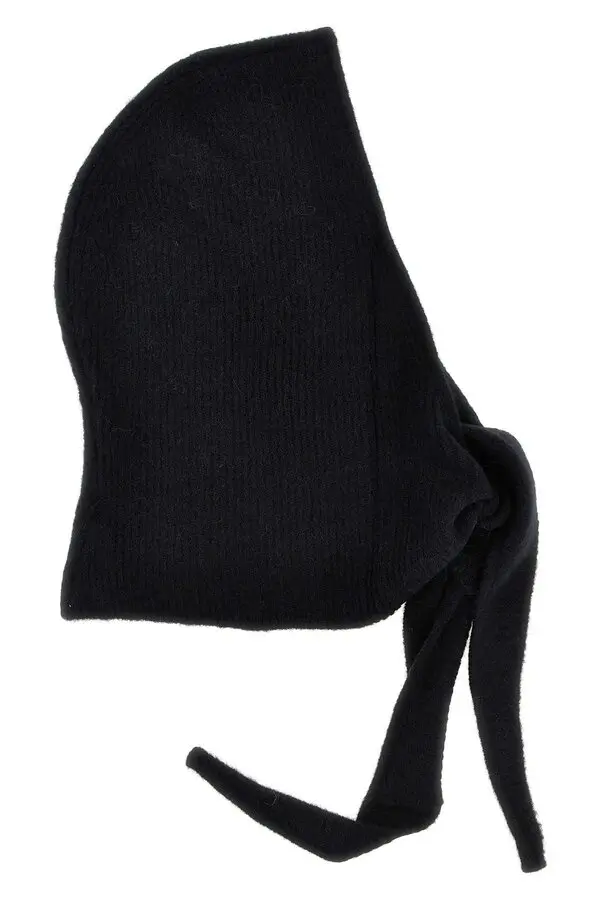 GANNI Wool Balaclava - Black