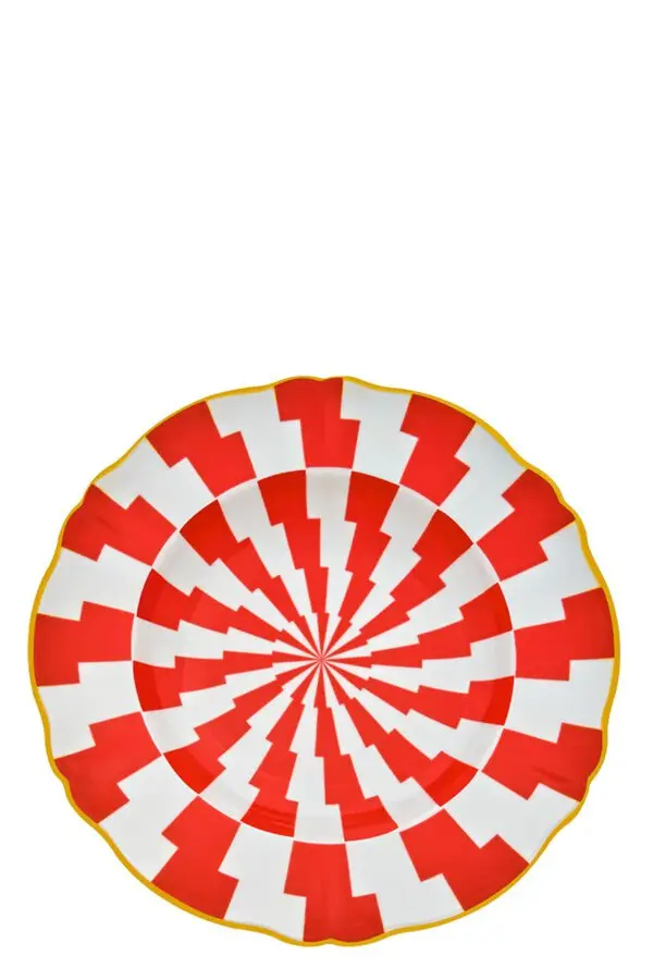 BITOSSI Soup Plate With Scalloped Edge