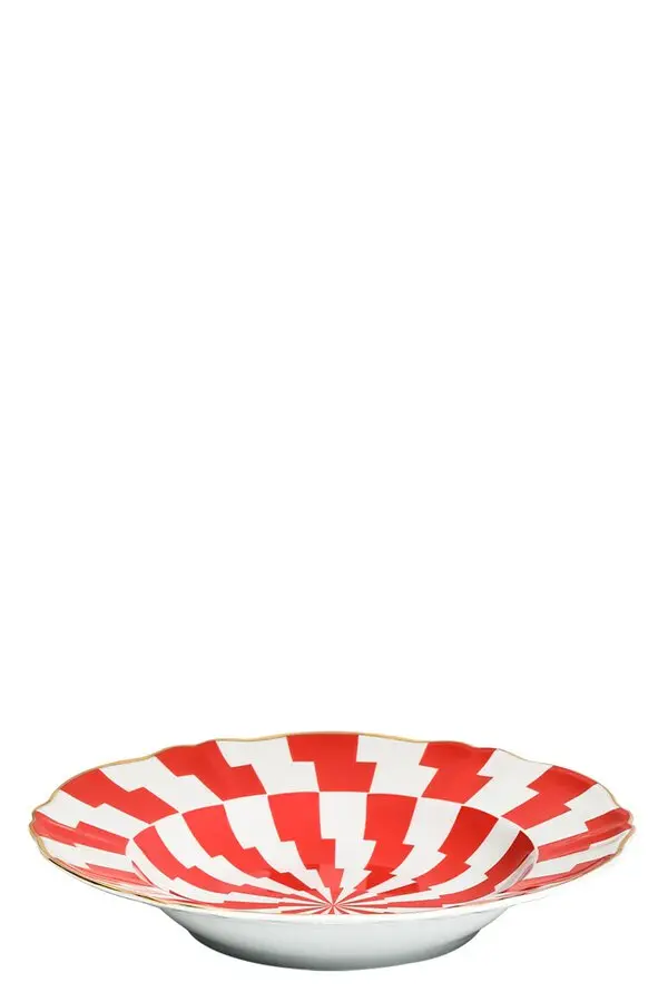 BITOSSI Soup Plate With Scalloped Edge
