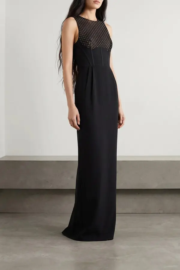 Elisabetta Franchi Red Carpet Gown - Black