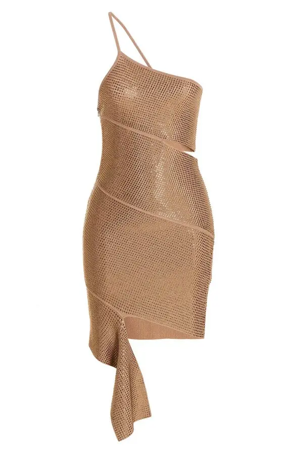 ANDREĀDAMO Mini Dress Cut-out Detail