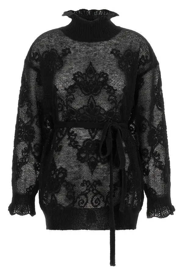 TWINSET Jacquard Knit Sweater