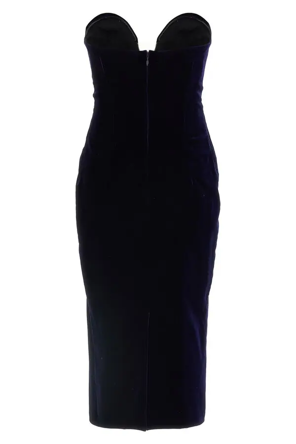 TOM FORD Dress 'stretch Velvet Strapless Cocktail Dress
