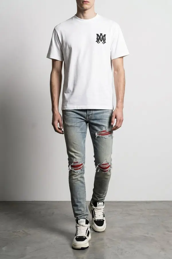 Amiri Sneaker With Signature Monogram