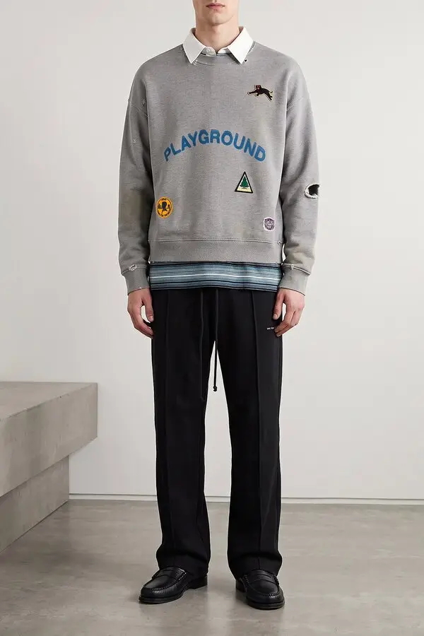 SONG FOR THE MUTE Playground' Knit Sweater