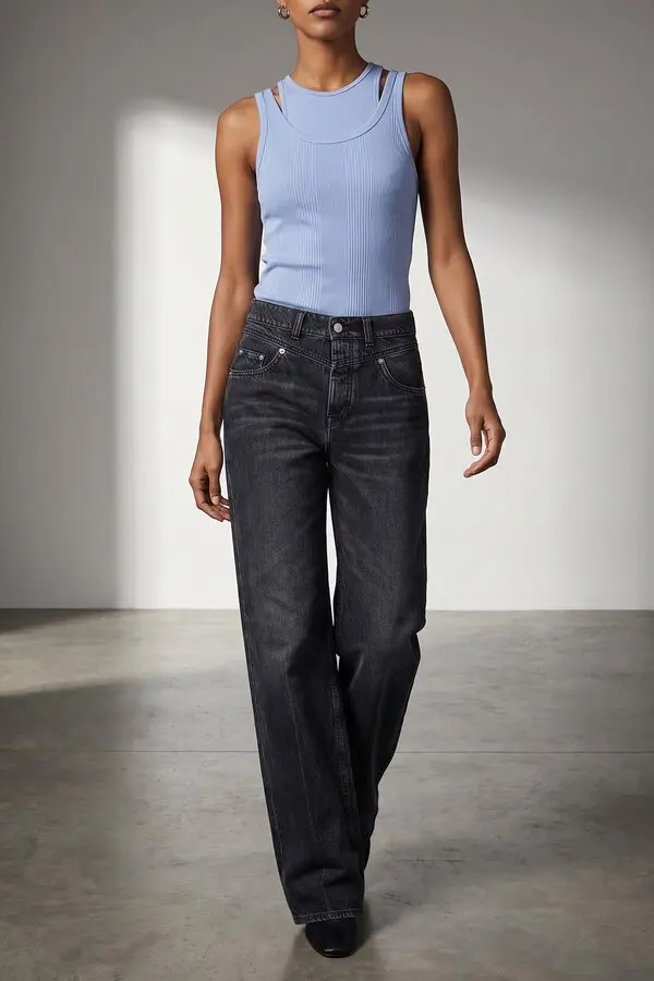 ARMARIUM Jeans With Front Yoke Detail