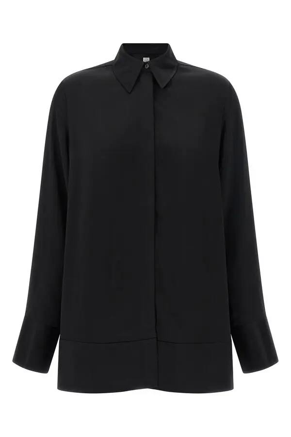 TOTEME Shirt With Concealed Placket