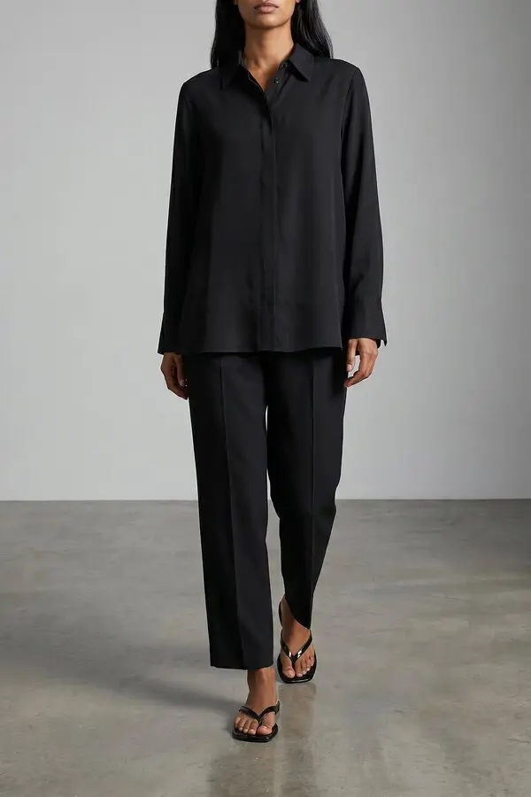 TOTEME Shirt With Concealed Placket
