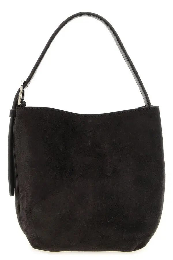 TOTEME Small Belted Suede Tote