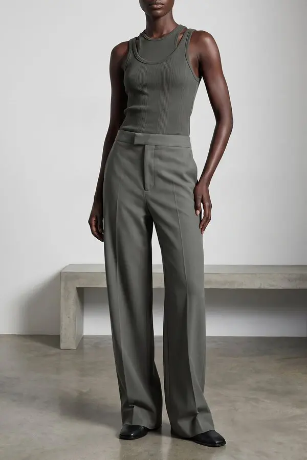 ARMARIUM Ribbed Cotton Layered Top