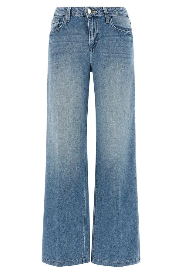 L'AGENCE Jeans With Wide-leg Silhouette - Blue