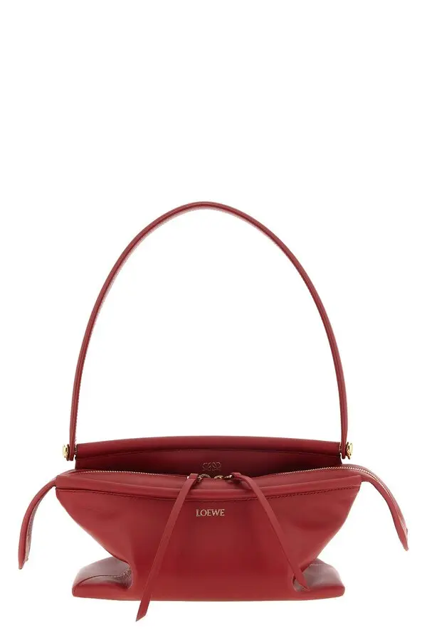 Loewe Small 'whisker' Shoulder Bag - Red