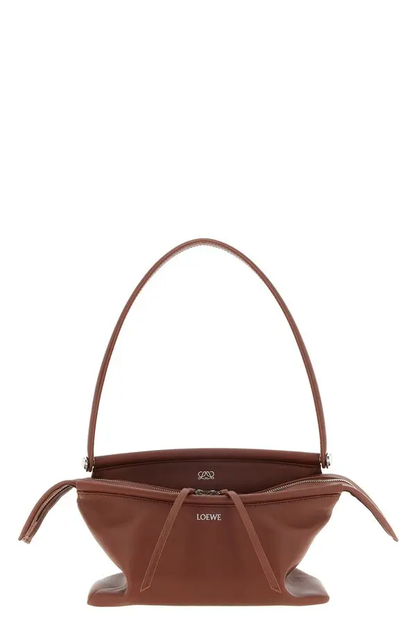 Loewe Small 'whisker' Shoulder Bag - Brown