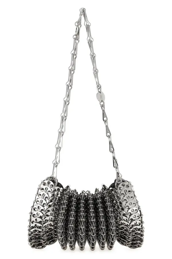 Rabanne Chainmail' Shoulder Bag - Silver