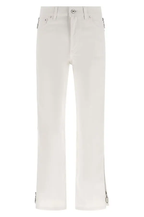 Rabanne Jeans With Full-length Side Zippers