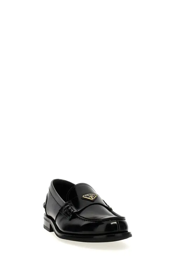 Prada In Pelle Spazzolata' Loafers